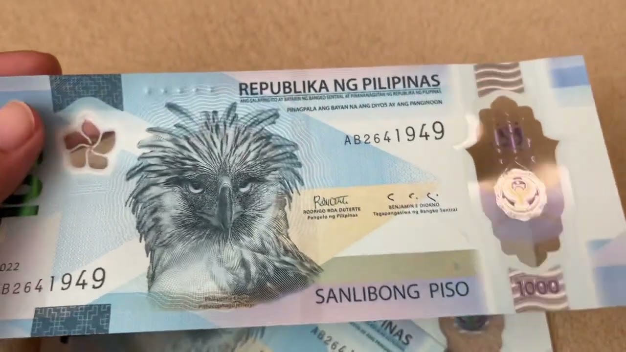 The New 1 000 Peso Bill YouTube