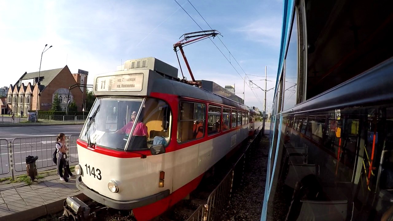 Sofia trams: Line #5 (HD) - YouTube