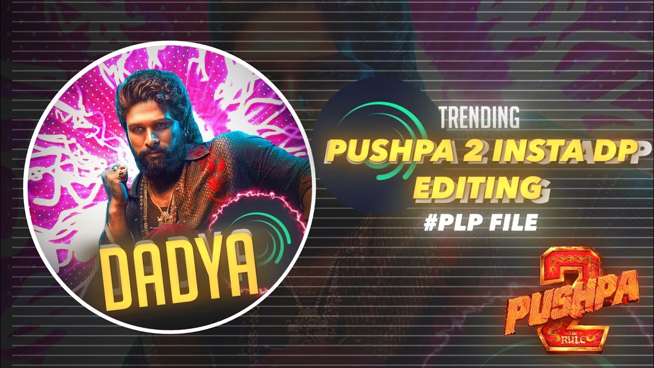 PUSHPA 2😍||NEW LOGO EDITING 🔥#alightmotion #trending - YouTube
