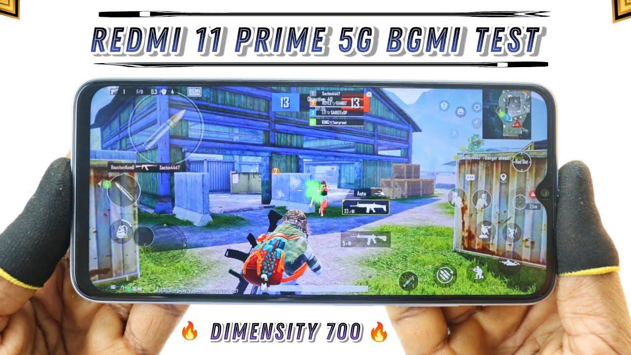 Redmi 11 Prime 5G BGMI Test And Gaming Review |Dimensity 700 5G| - YouTube