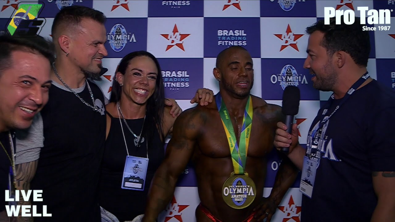 Lucas Coelho Campeo Novo IFBB Pro Bodybuilder Olympia Amador Brasil ...