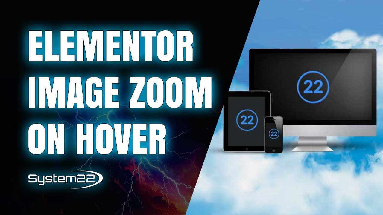 Elementor Image Zoom on Hover 👈 👍 - YouTube