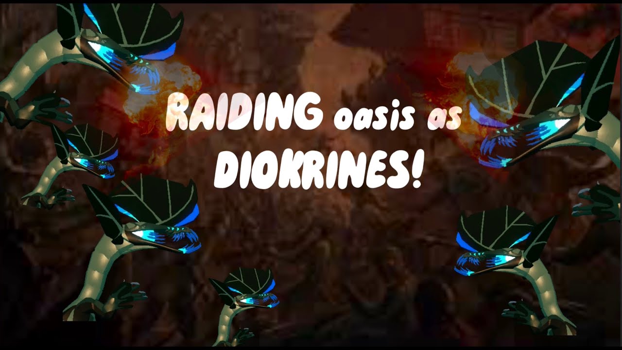 Diokrine Raid! Causing Chaos || Creatures of sonaria || - YouTube