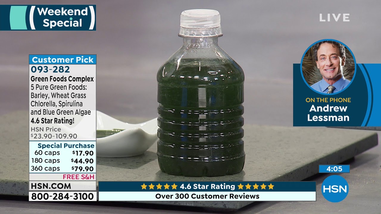 Green Foods Complex 60 Capsules - YouTube