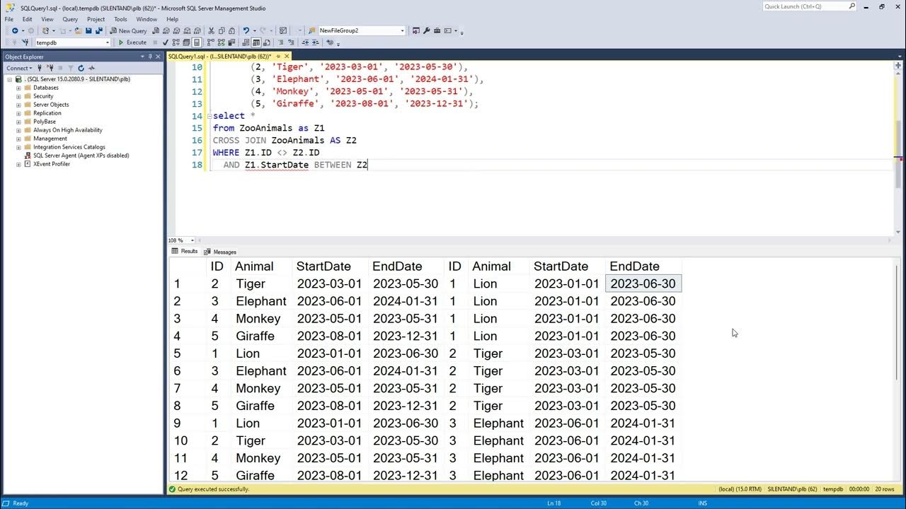 When to use a CROSS JOIN, and grouping rows of text together using the ...