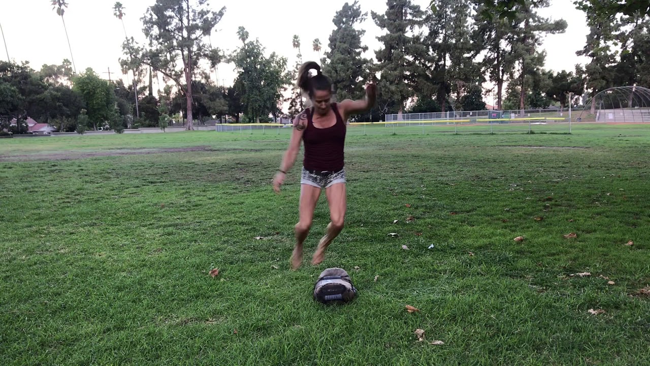 Sandbag Half Moon Snatch Plus to Build Strength and Endurance - YouTube