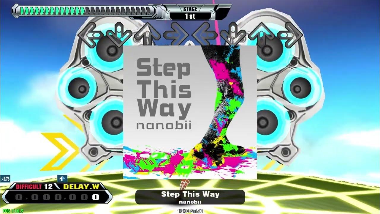【LV12】DDR / Step This Way - DIFFICULT DOUBLE with handclap - YouTube
