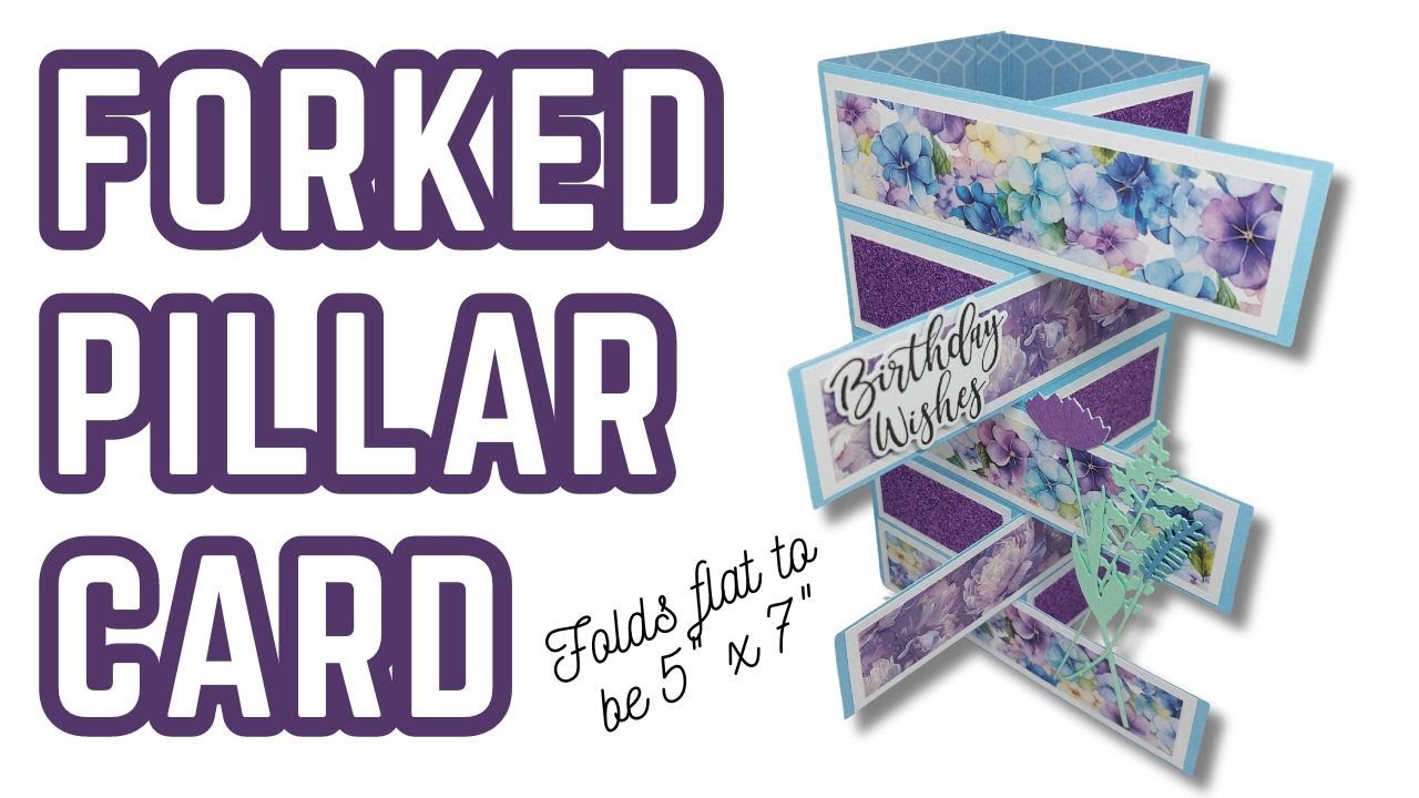 5x7 Forked Pillar Card - YouTube