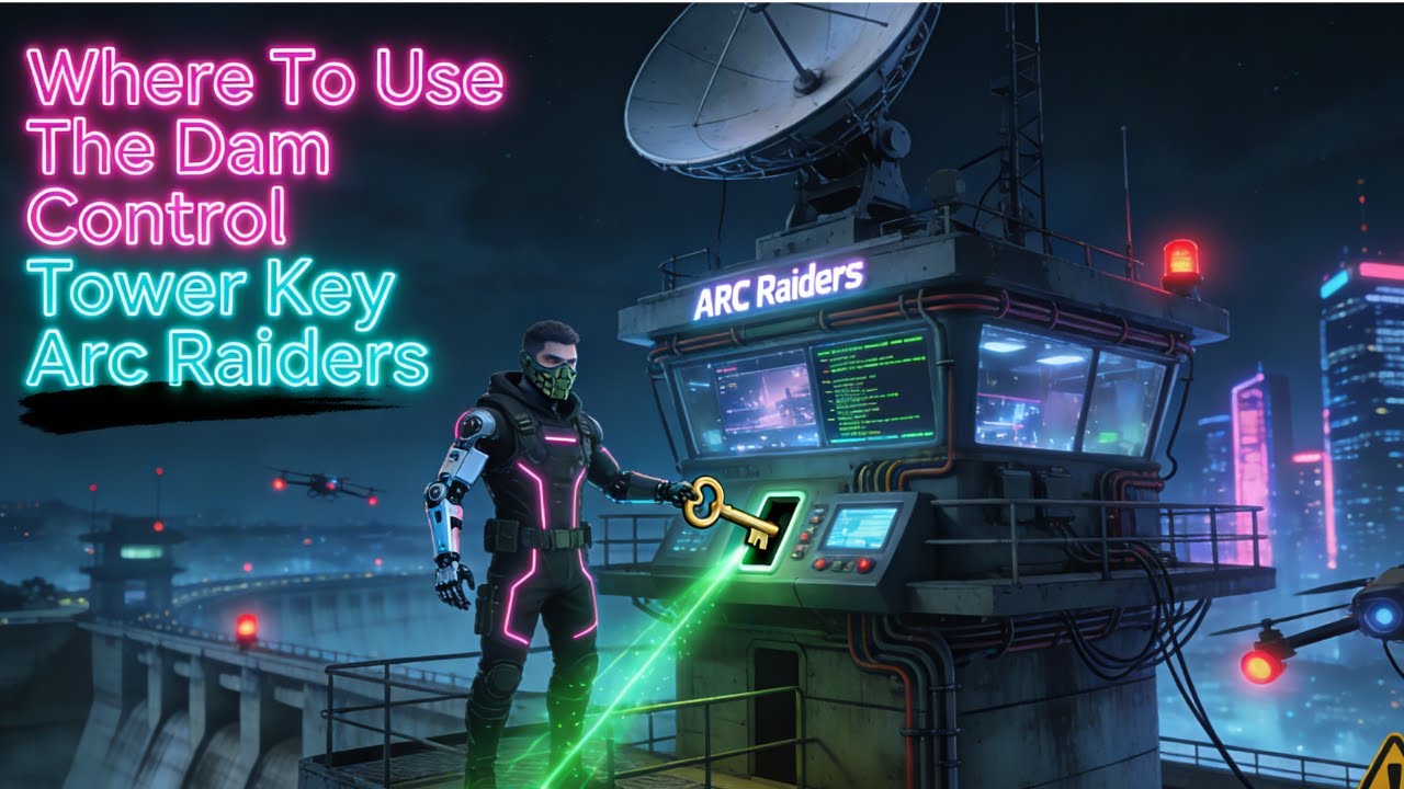 Where To Use The Dam Control Tower Key Arc Raiders - YouTube