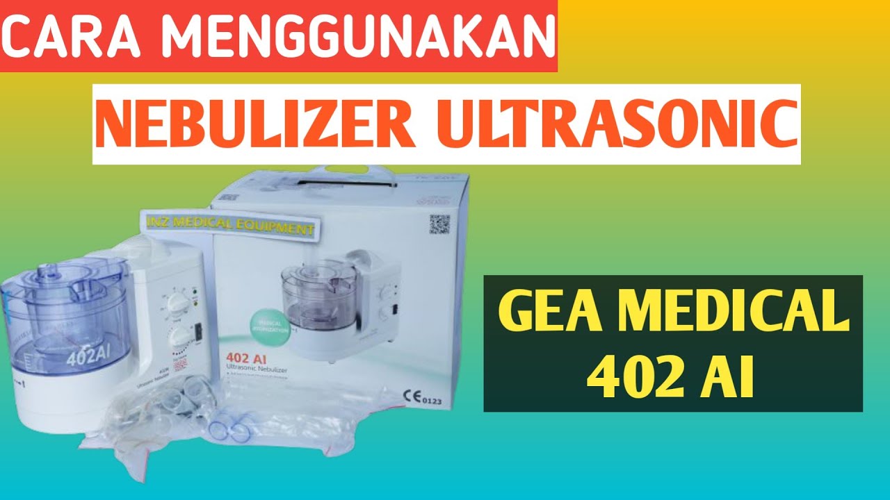 nebulizer ultrasonic gea - YouTube