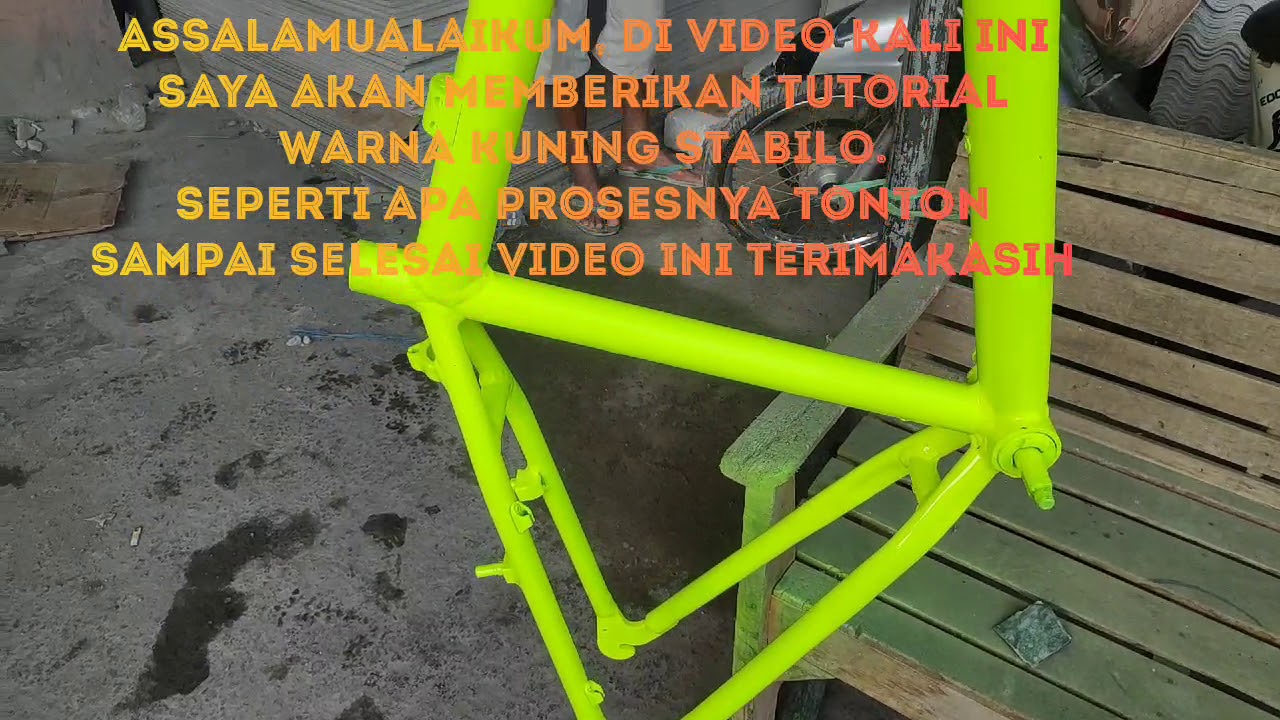 KUNING STABILO SAMURAI PAINT - YouTube