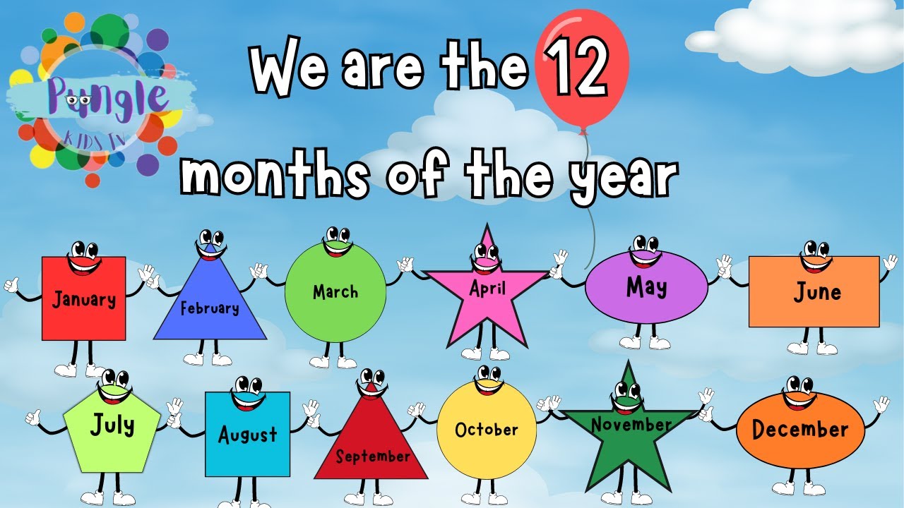 Months!! | Fun to learn the Months of the Year! - YouTube