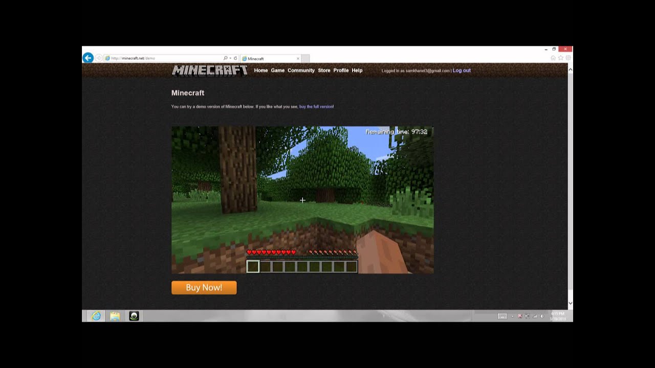 minecraft lite PC part 1 - YouTube