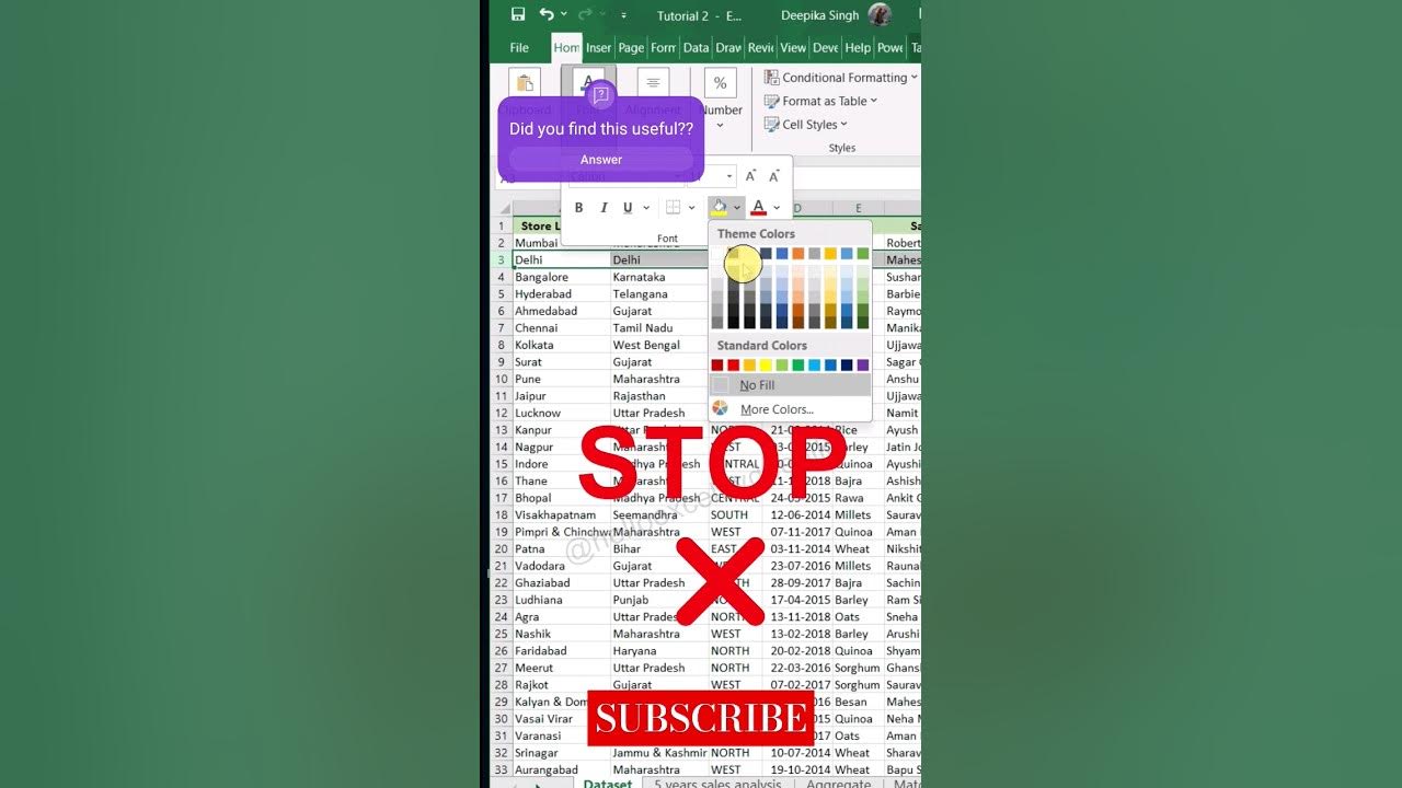 Quick Highlight Trick In Excel π€© Shorts Exceltricks Exceltutorial Excel365 Msexcel 3109