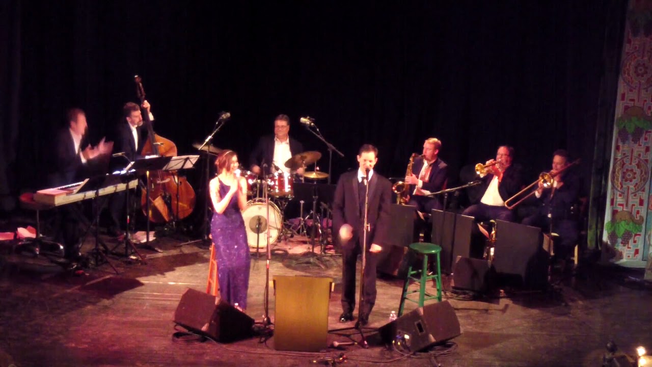 Mark Mahar performing Mack the Knife (Ella & Frank) Beverly, MA 2/28/15 ...