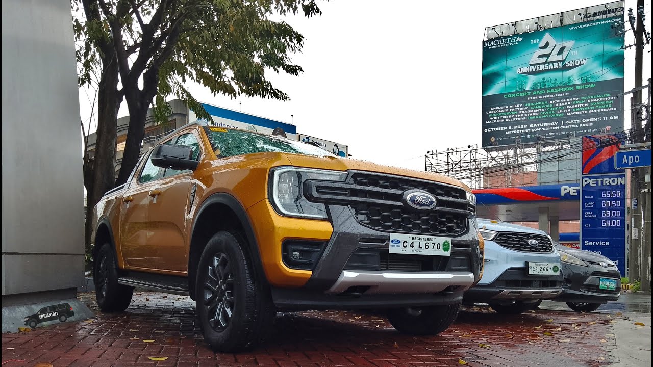 2023 Ford Ranger Wildtrak 4X2 (T6 - P703) - POV City Drive - YouTube