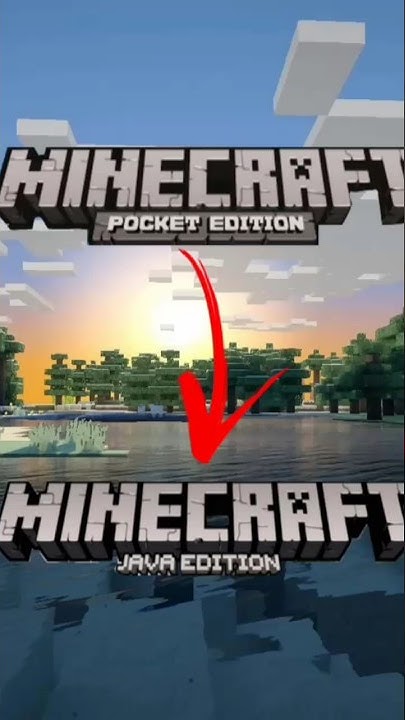 How to make Minecraft PE into Java edition 🔥 - YouTube