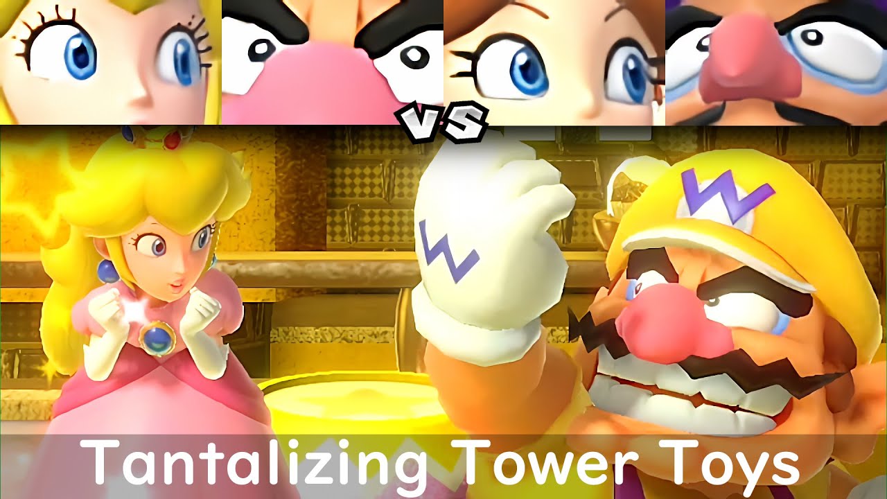 Super Mario Party Peach and Wario vs Daisy and Waluigi #97 - YouTube