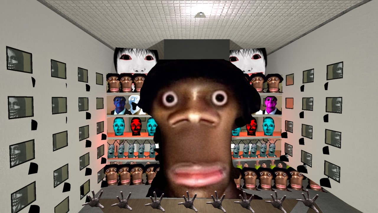 POV BIG Auughh | Obunga | Plankton Color Selene Habibi & All Nextbots ...