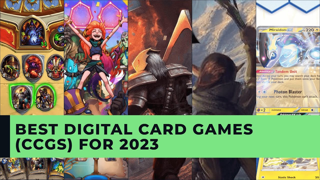 BEST DIGITAL CARD GAMES (CCGS) FOR 2023 - YouTube