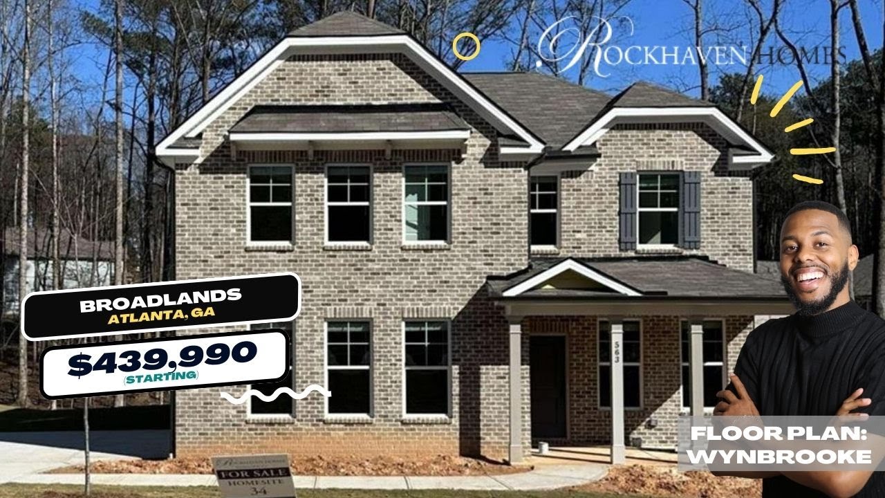 New Affordable Home Tour In South Atlanta's Broadlands Community ...