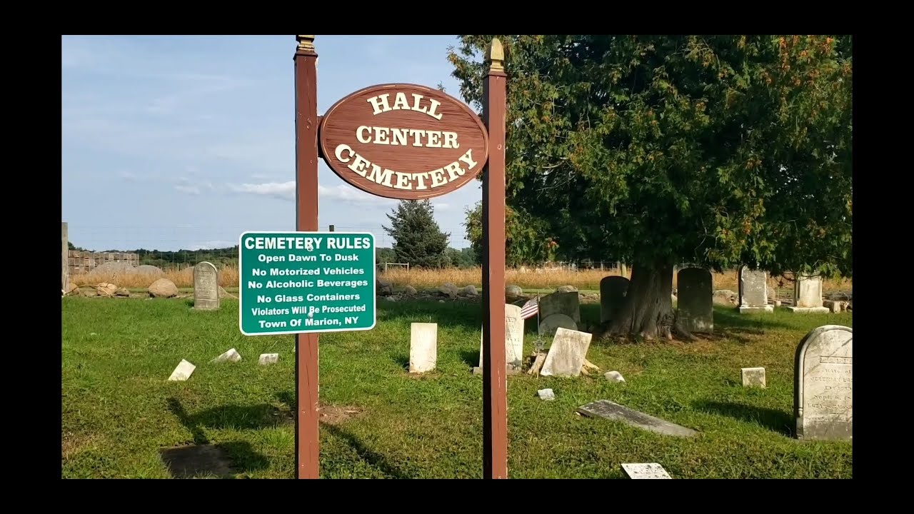 Hall Center cemetery: first glance - YouTube