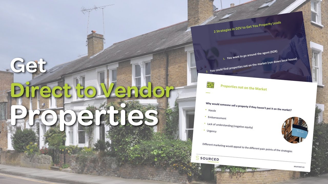 How to Get Direct to Vendor Property Leads - YouTube