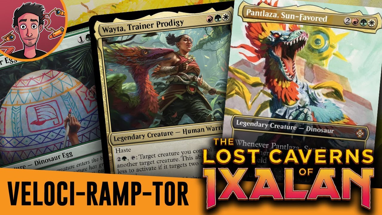 Veloci-Ramp-Tor Dinosaur Precon Reveal! | Lost Caverns of Ixalan - YouTube