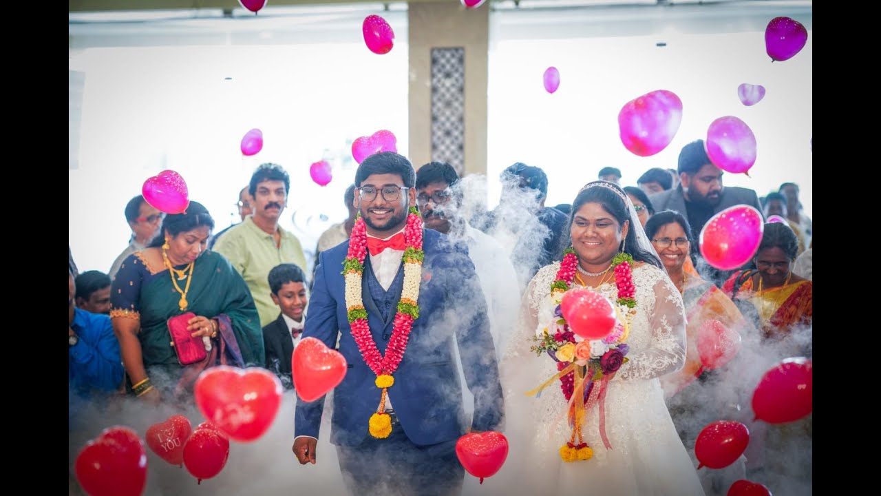 Christian Wedding Teaser 4k || Rahul + Sindhu || Capture By Prince ...