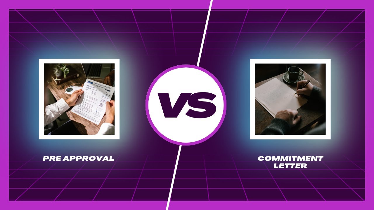 Pre Approval vs Commitment Letter - YouTube