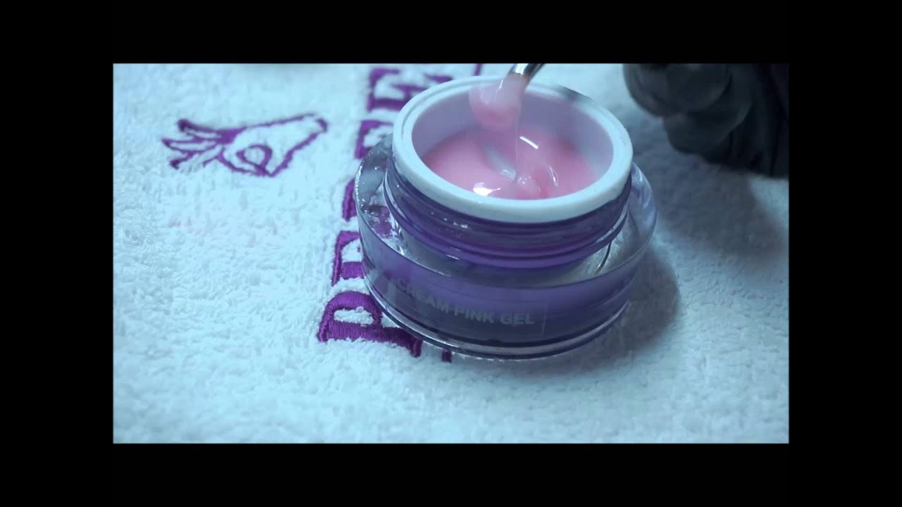 CREAM PINK GEL www.perfectnails.cz - YouTube