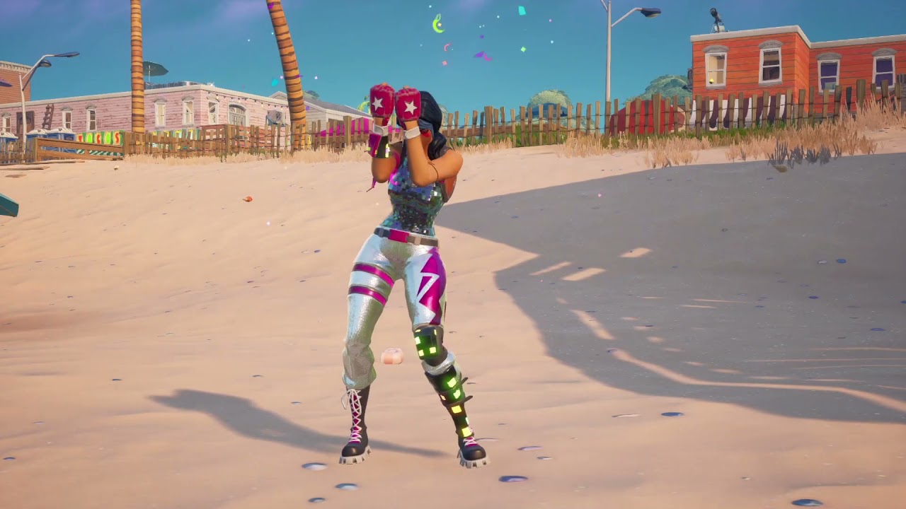 Fortnite *NEW* Bugha "Bring It Around" Emote Slowed Down - YouTube