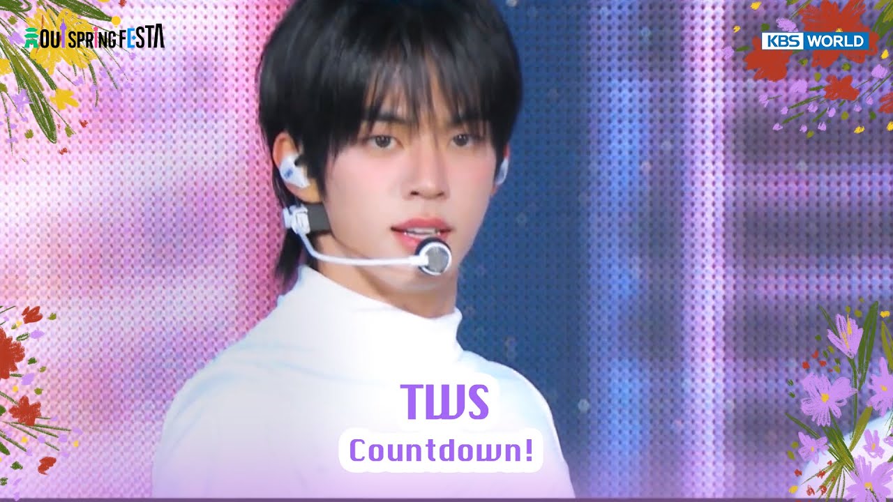 Countdown! - TWS トゥアス 투어스 [SEOUL SPRING FESTA Wonder Show 2025] | KBS WORLD TV 240522 - YouTube