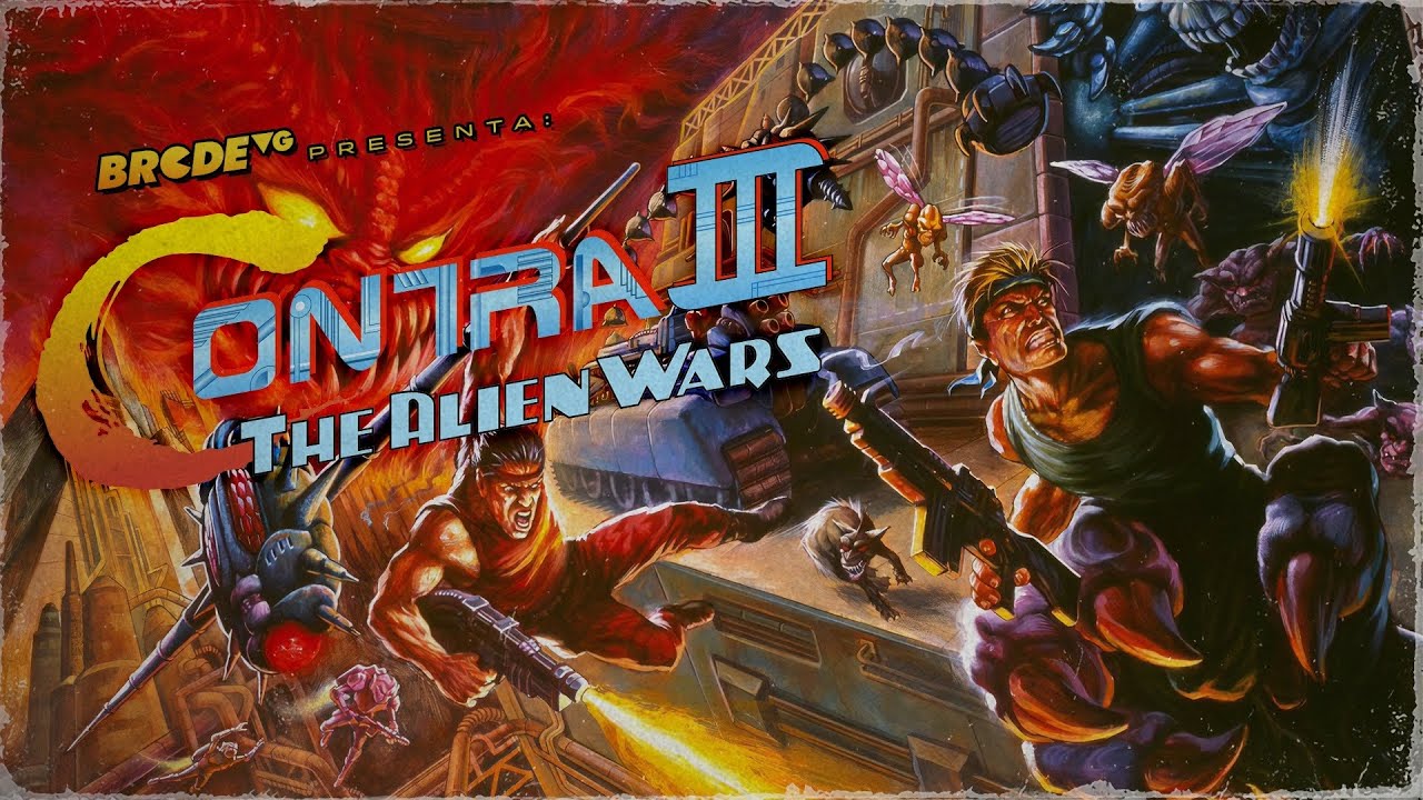 Contra III: The Alien Wars de SNES - YouTube