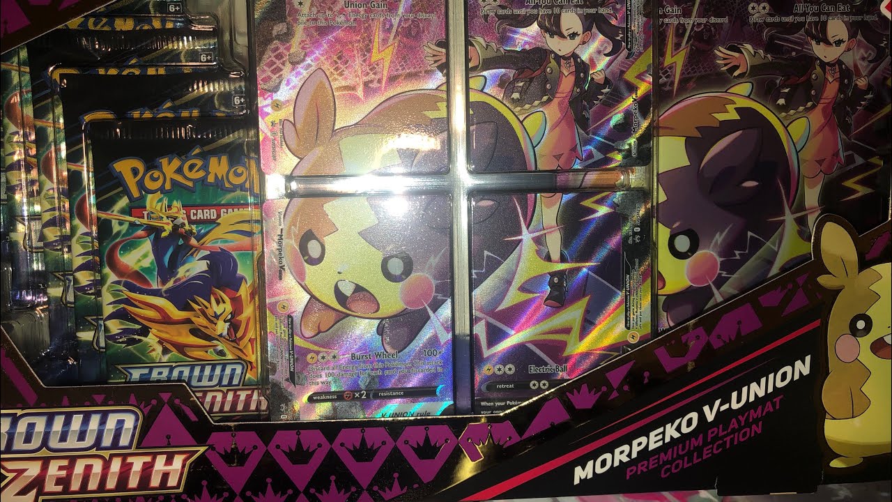 Morpeko V union Box opening - YouTube