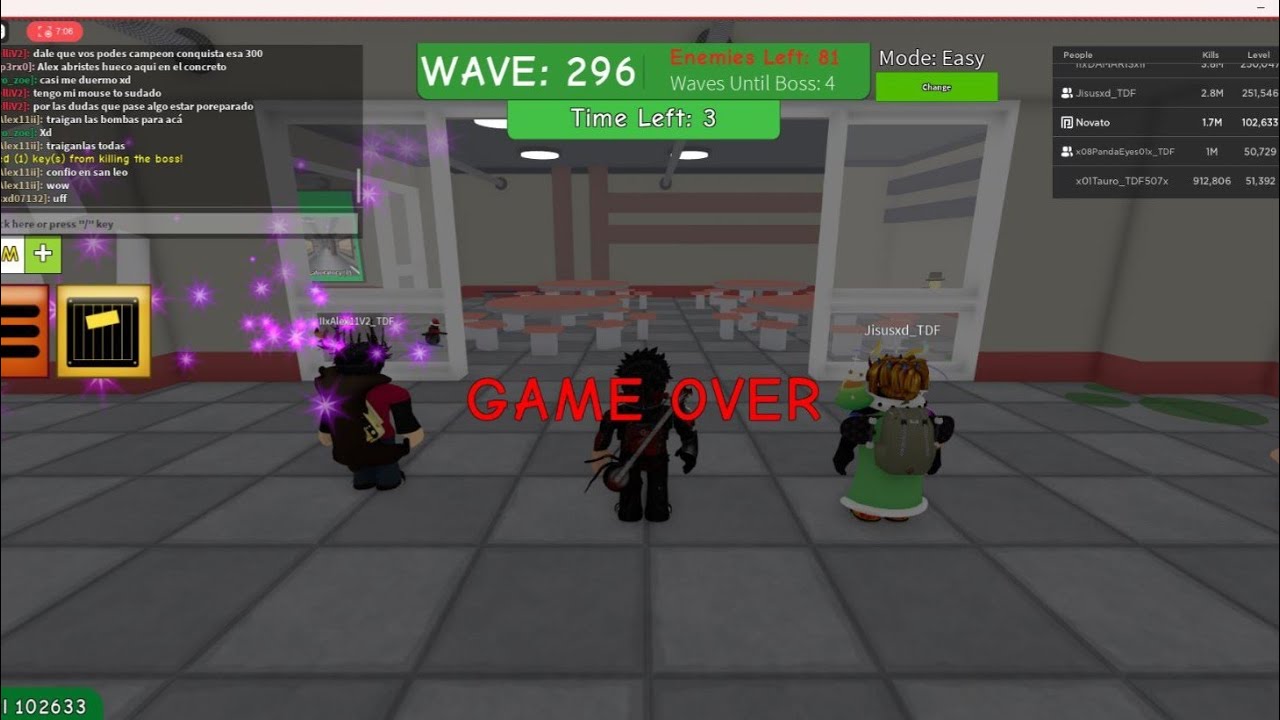 Roblox -Zombie Attack Wave 296 | #teamdragonfast - YouTube