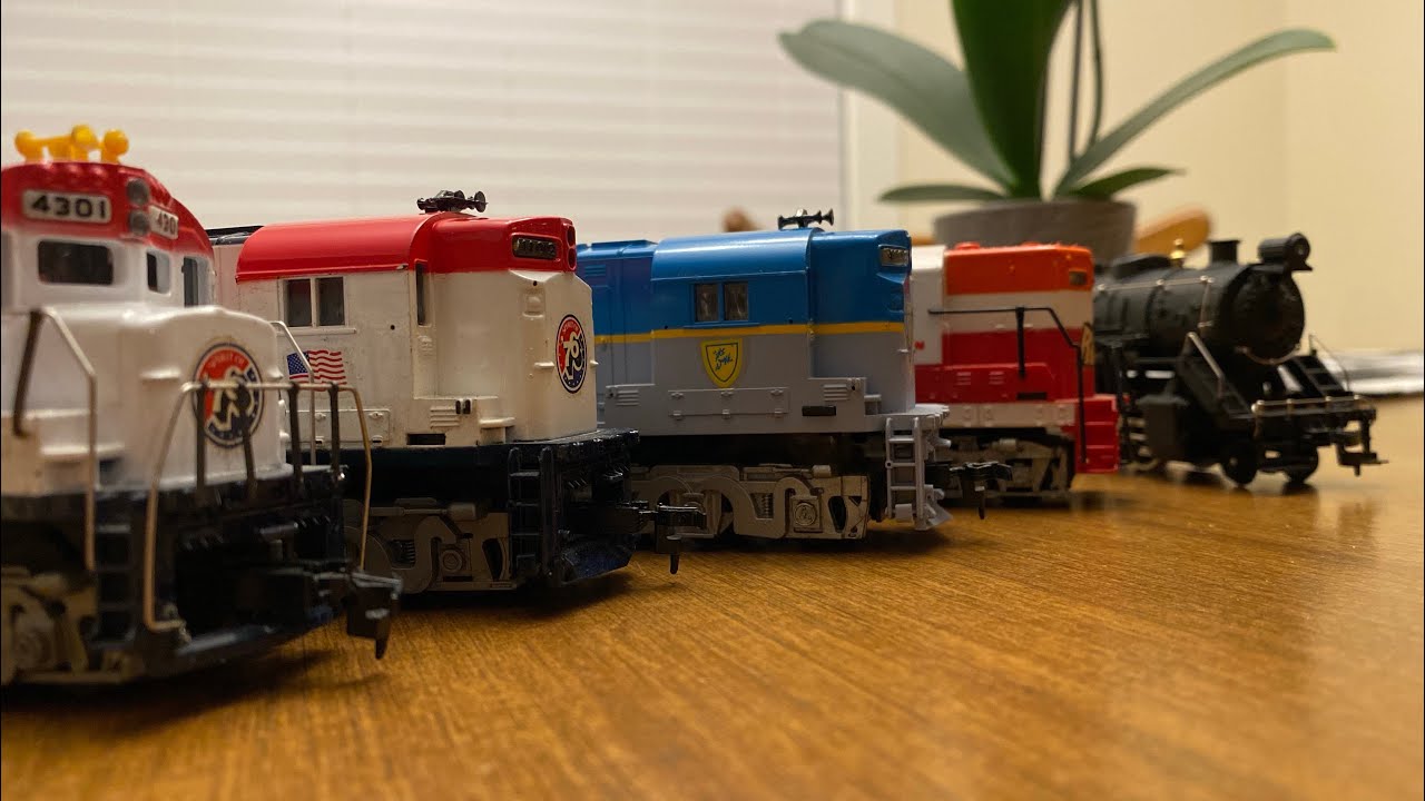 Birthday Haul all Tyco Locomotives! 1 year Anniversary on YouTube ...