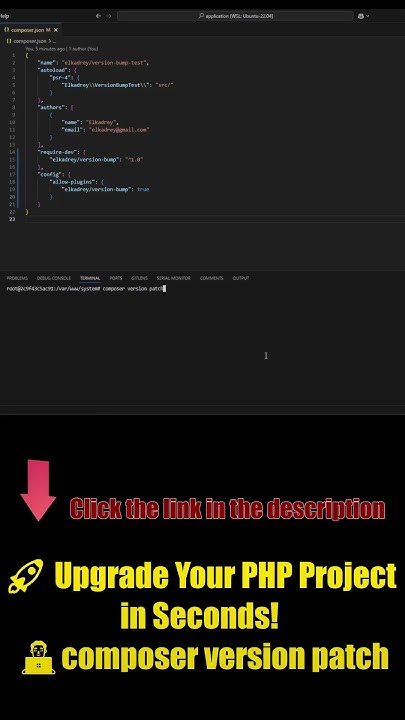 Using composer version patch? Watch This! | 👨‍💻Composer Versioning Made Easy! #coding #Composer ...