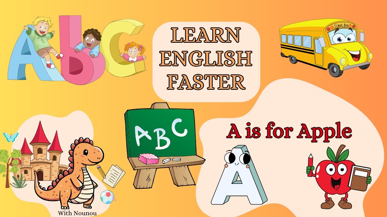 Alphabet Letters for Kids and Beginners -1 - YouTube