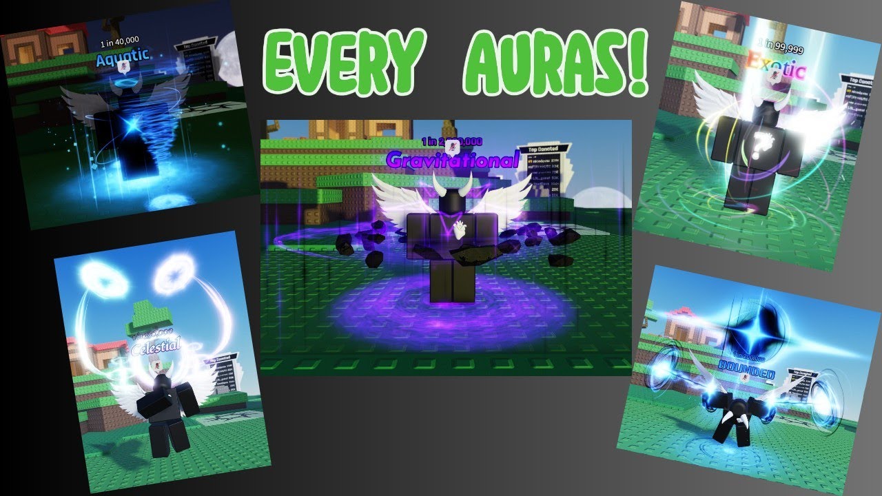 Every auras showcase in Sol's RNG !(without skins) ( Sol's RNG ) - YouTube