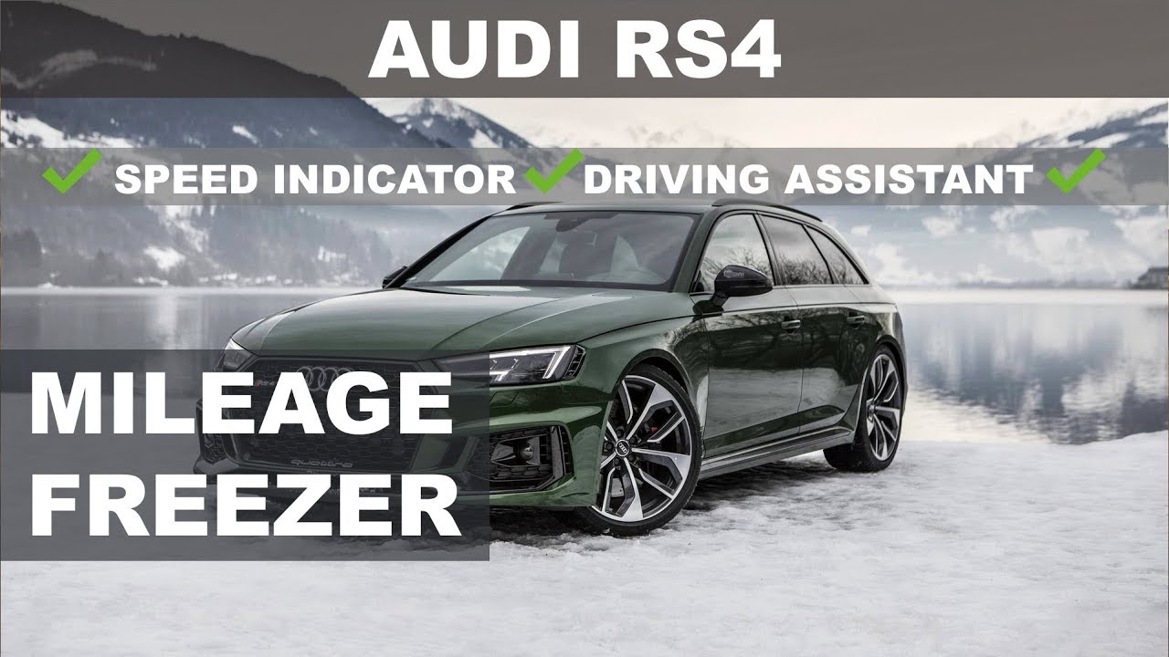AUDI RS4 Remove Speedometer Cluster from 2019 AUDI - Interior Trim ...