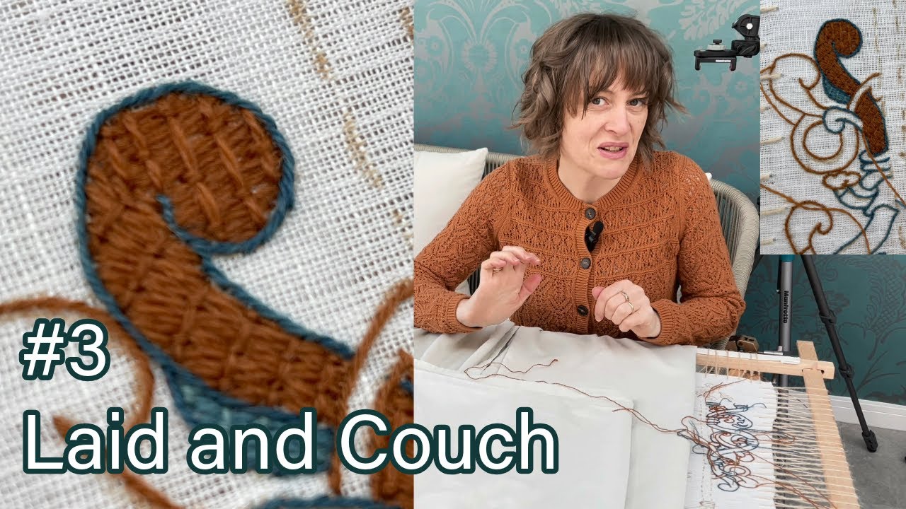 Thread Tales: Continuing the Bayeux Tapestry Embroidery Laid and Couch ...