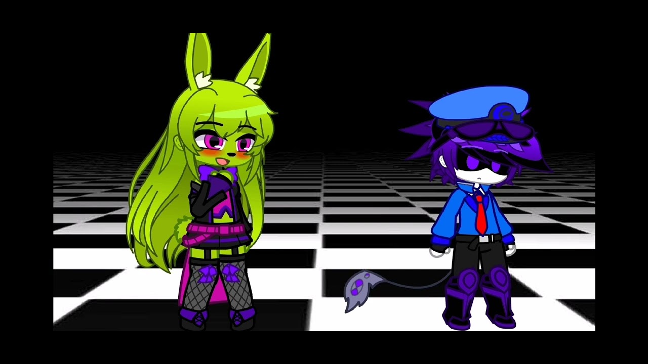 SD Purple Meet Springtrap (Fnia) (GACHA CLUB/MURDER DRONES/FNIA/OC ...