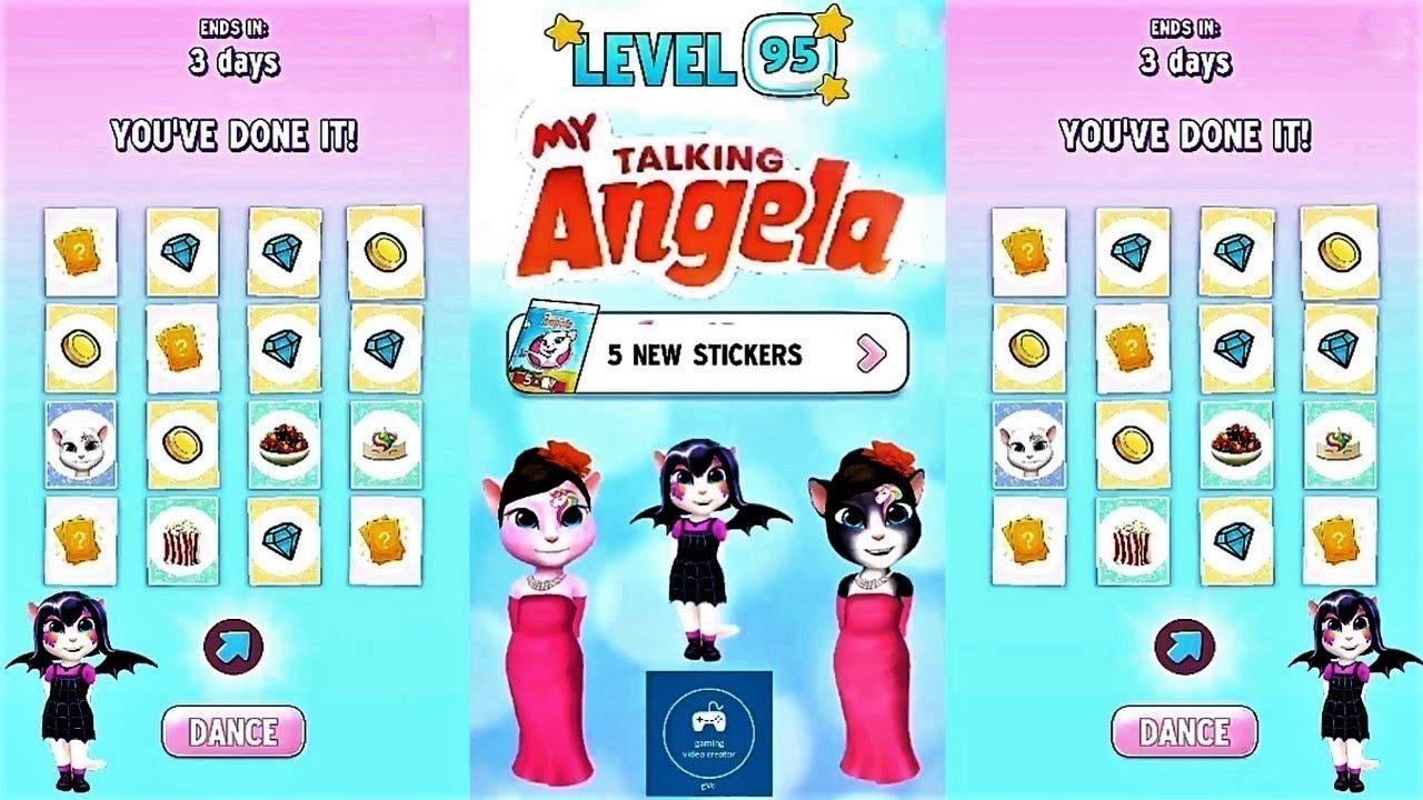 My Talking Angela iOS Gameplay Walkthrough 2022 Level 95 | Spooky ...