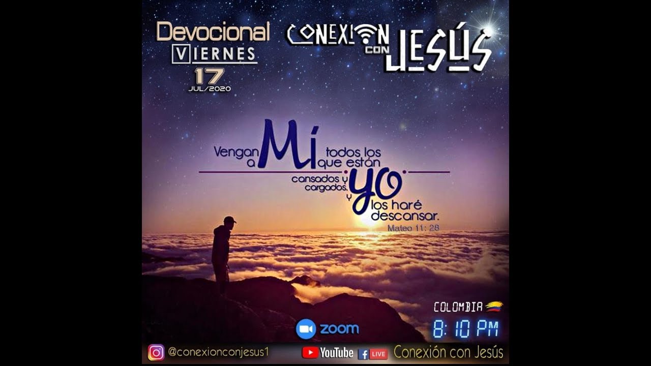 Devocional -- Conexión con Jesús - YouTube