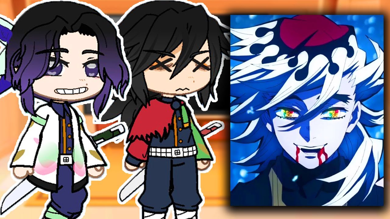 Past Hashiras react to Douma (and Akaza) || KNY Reaction Gacha Club ...