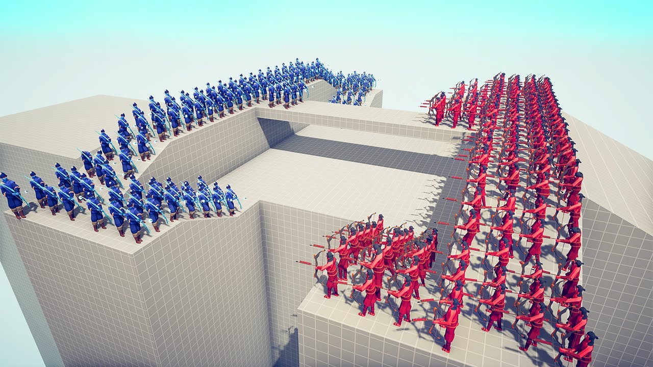 50x ARROW vs 50x ARROW Tournament | TABS - Totally Accurate Battle ...