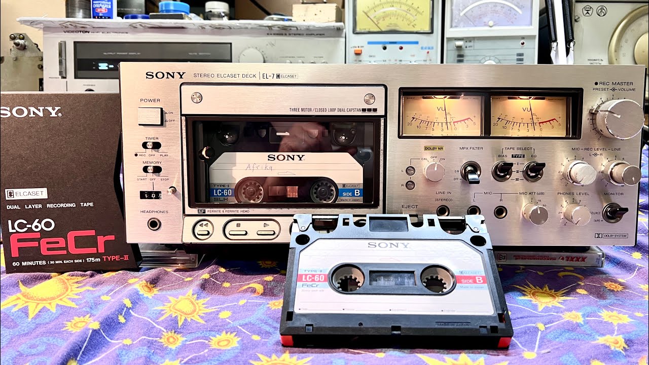 Elcaset deck Sony EL-7 и африканская певица - YouTube