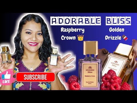 Adorable Bliss Raspberry Crown and Golden Drizzle Perfume Review # ...