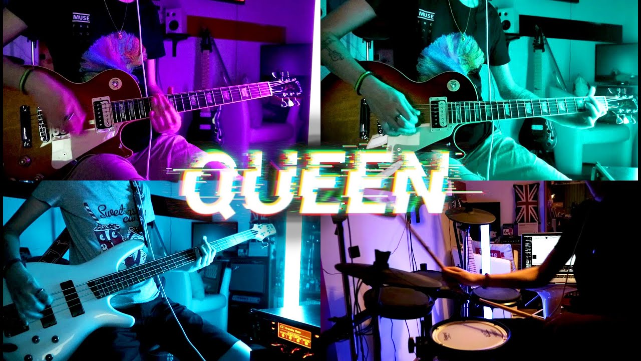 QUEEN - MEDLEY Instrumental METAL - YouTube